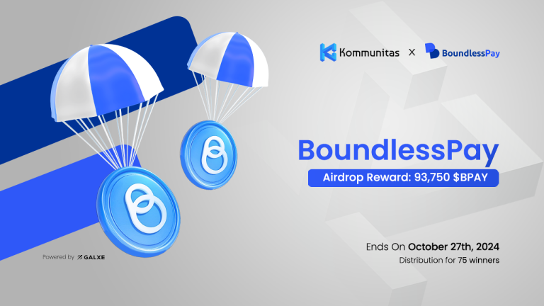 BoundlessPay Airdrop Campaign | Kommunitas Blog