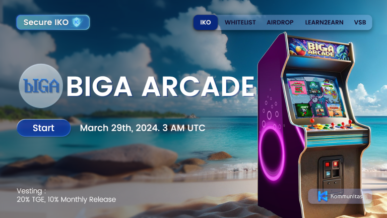 Kommunitas X BIGA Arcade Secure IKO Details | Kommunitas Blog