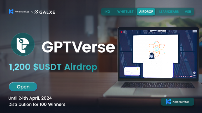 GPTVerse Airdrop Campaign | Kommunitas Blog