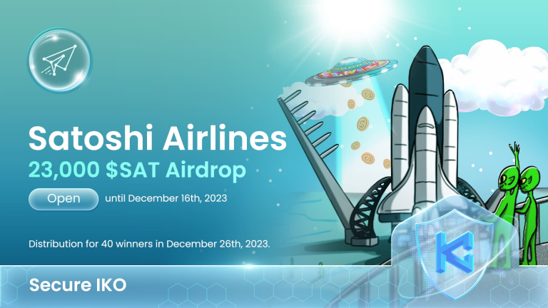 Satoshi Airlines Airdrop Giveaway | Kommunitas Blog